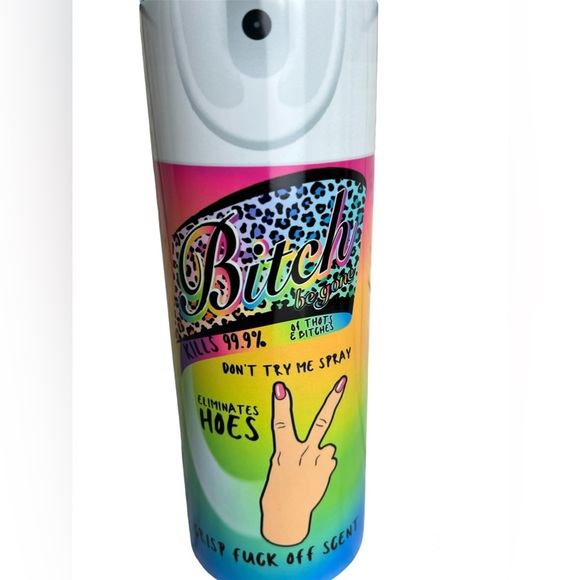 Hand Crafted | Dining | Btch Spray Glow N The Dark 2 Ounce Stainless Steel Tumbler With Lid And ...